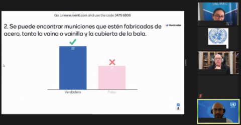 UNLIREC trains Chilean X-ray operators to identify weapons, ammunition ...